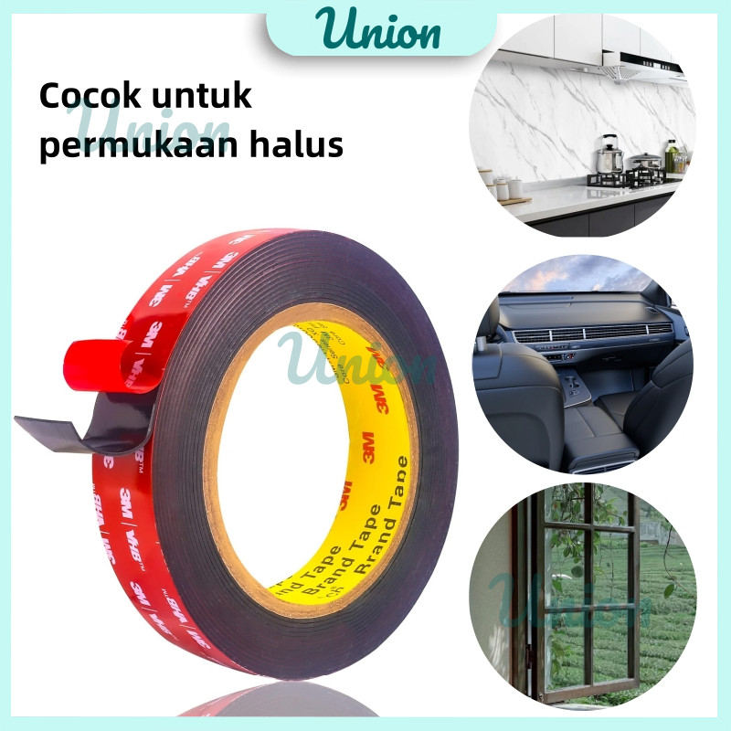 Jual UM Double Tape 3M / Lem Super Kuat Anti Air / Double Tape Doble ...