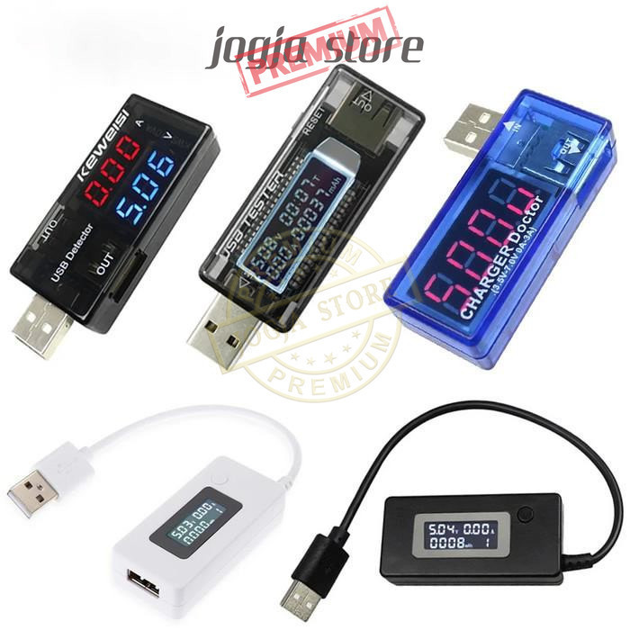 Jual Keweisi USB Charger Doctor Detector 4in1 Voltmeter Ampere ...