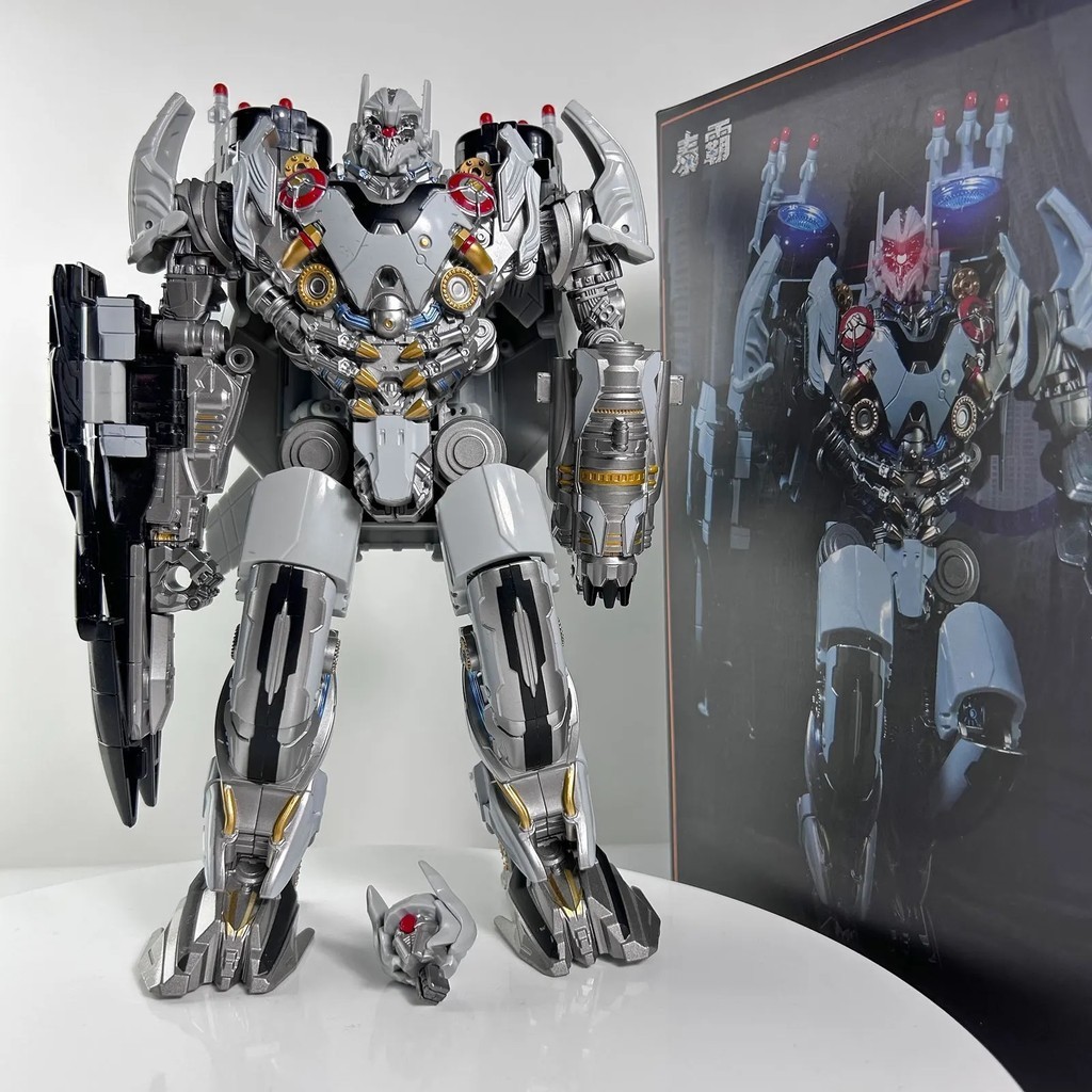 Jual BMB LS01 LS-01 Oversize Transformation Robot 27cm Alloy Black ...