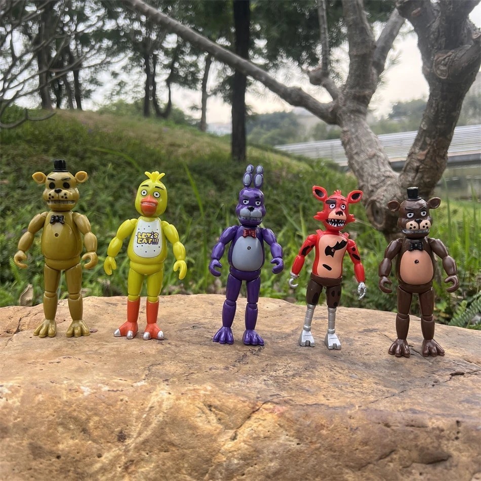 Jual New 5Pcs/Set Fnaf Special Edition Anime Figure Detachable Joint ...