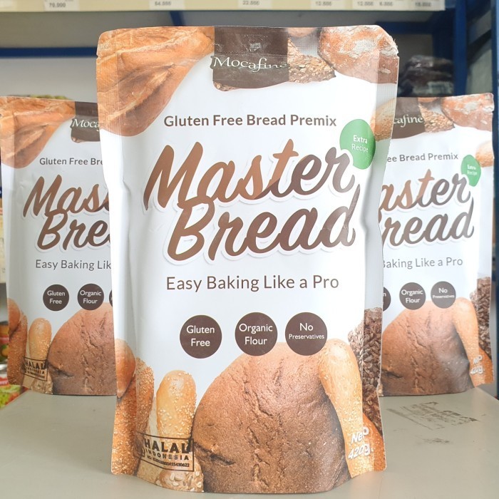 Jual Mocafine Master Bread 420Gr / Tepung Premix Roti / Tepung Premix Donat | Shopee Indonesia