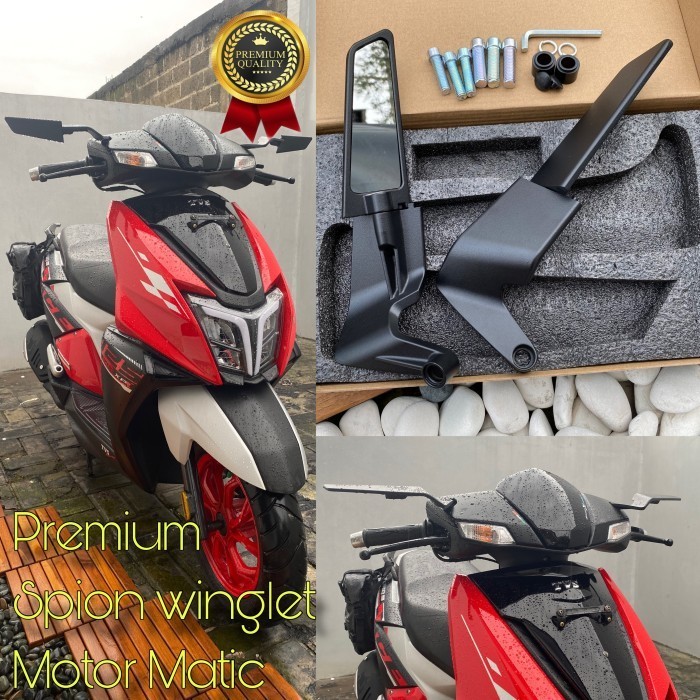 Jual spion winglet premium motor matic scooter vespa maxi diecast ...