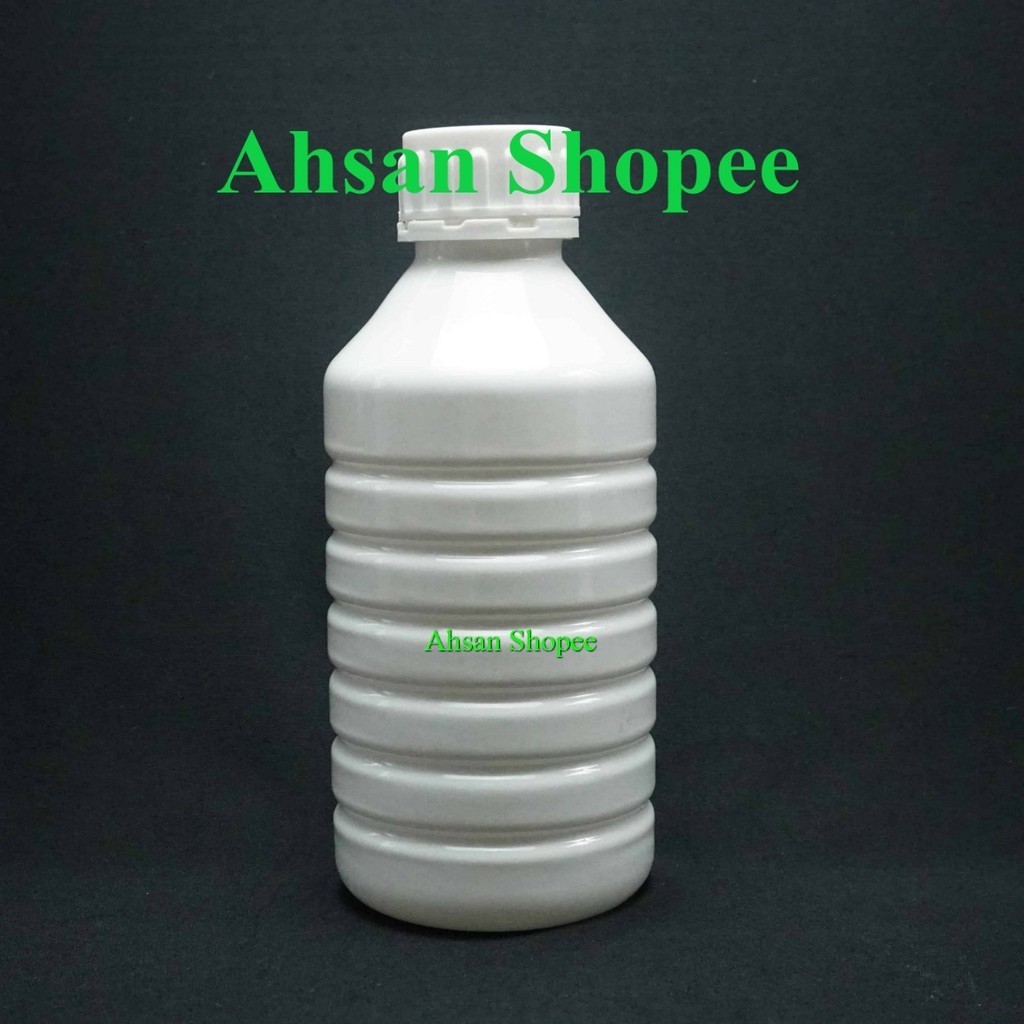 Jual Botol Pet 1 Liter PS Putih Glossy Segel Besar / Botol Plastik ...