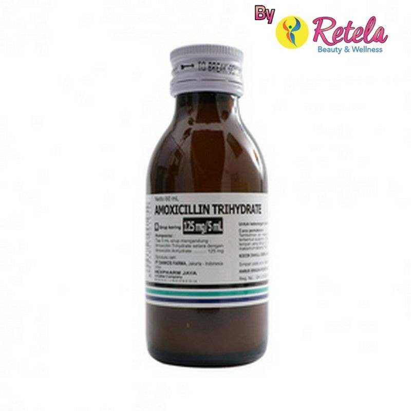 Jual Amoxicillin 125 Mg Syrup 60 Ml (Gen-Errita) | Shopee Indonesia