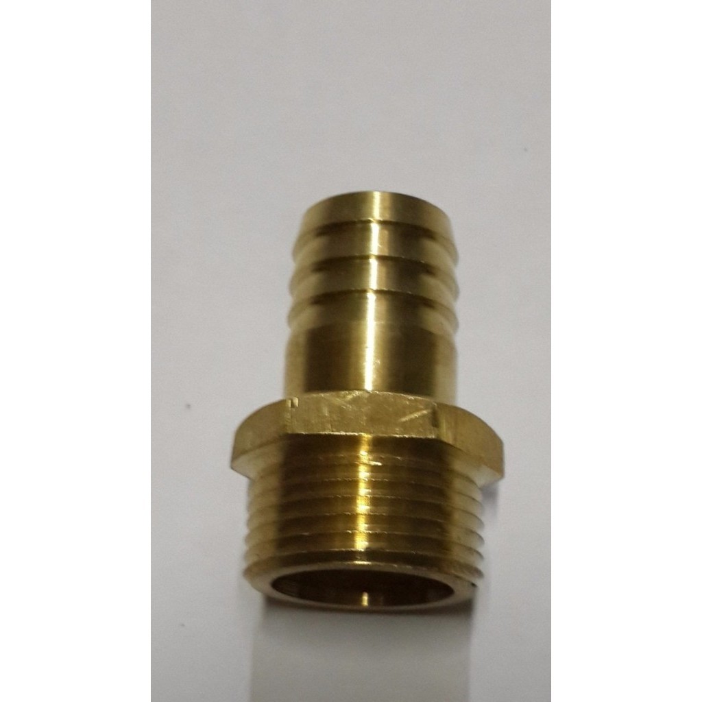 Jual Hose Nipple Nepel Selang 3/4 x 3/4 Kuningan | Shopee Indonesia