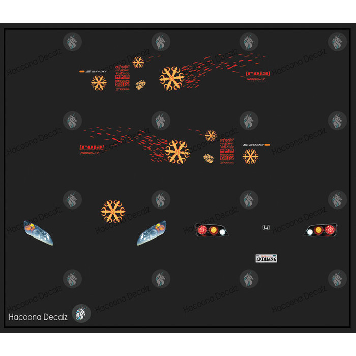 Jual Johnny Tran S2000 Fast Furious Water Decal | Shopee Indonesia