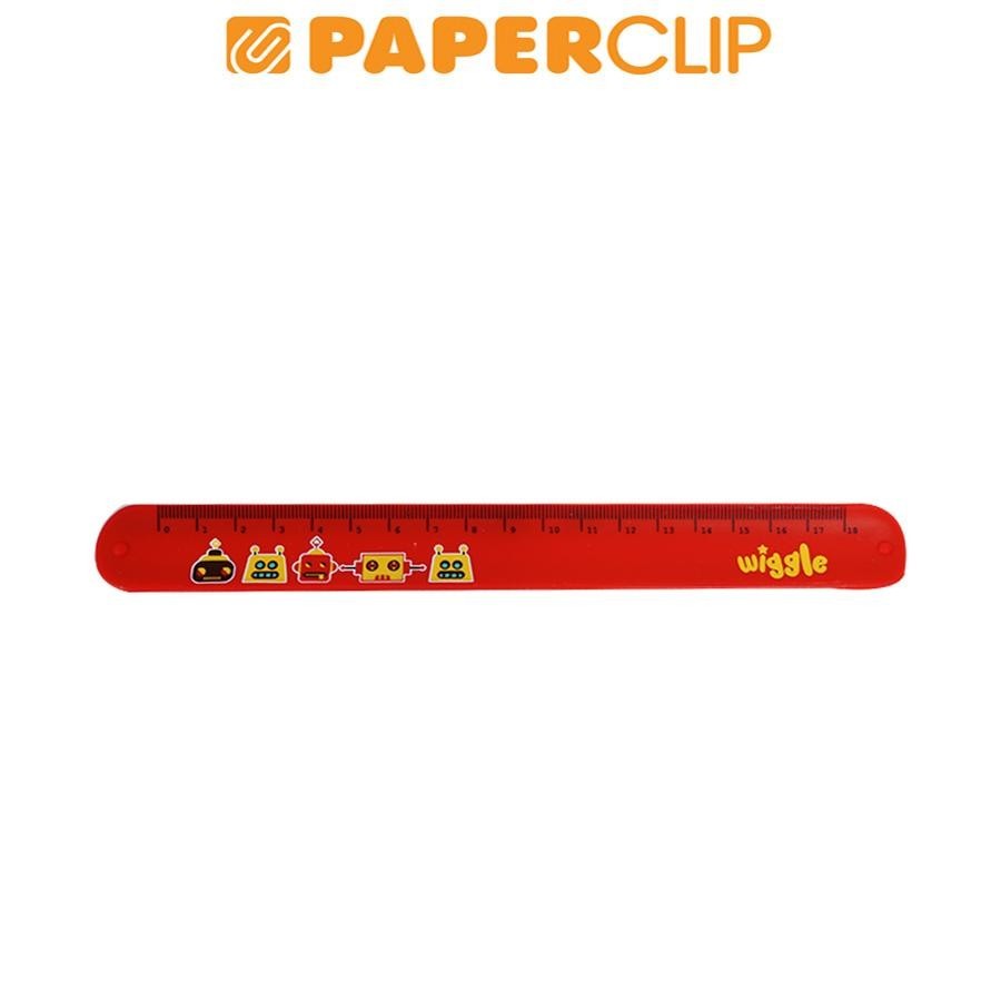 Jual PENGGARIS / RULER WIGGLE ROBOT SBRLLR.WGNC/1200PC 18CM | Shopee ...