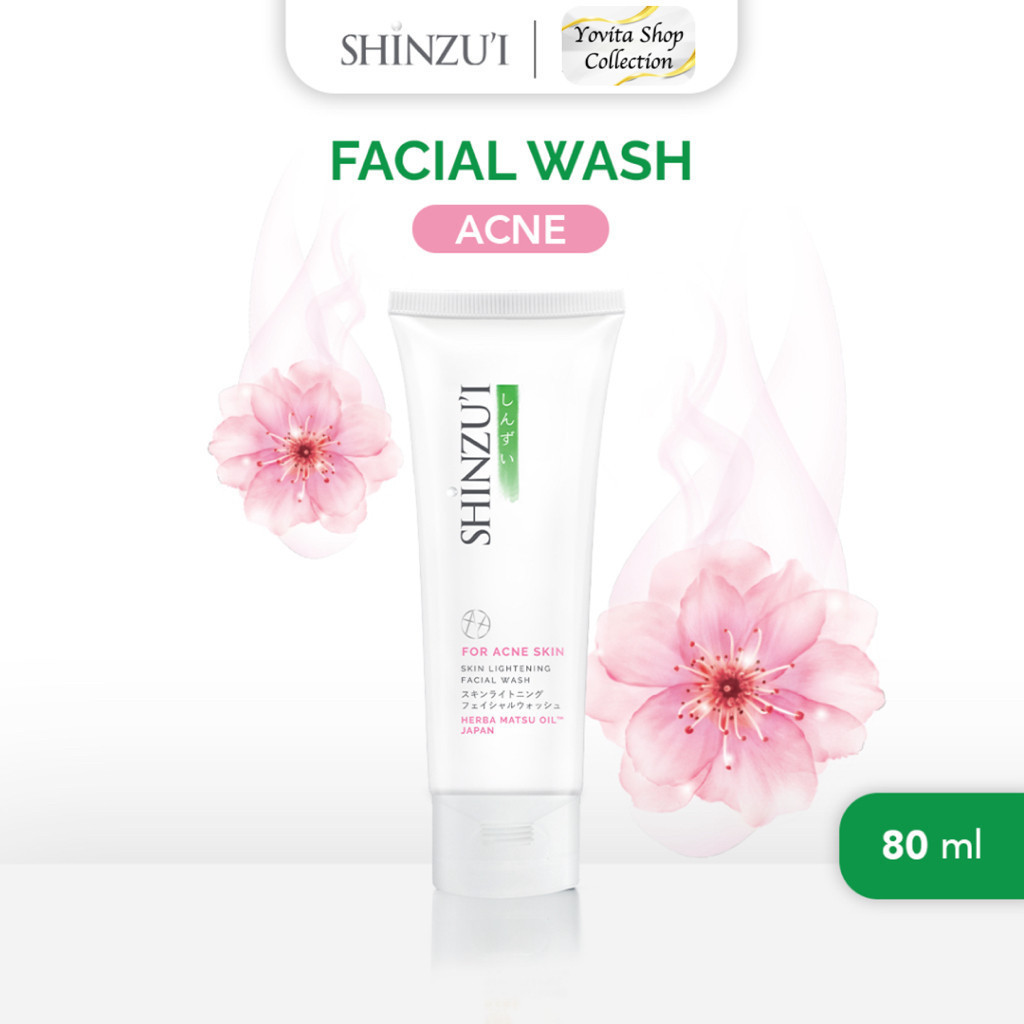 Jual Shinzui Facial Wash Acne Skin 80ml BPOM ORIGINAL shinzu'i | Shopee ...