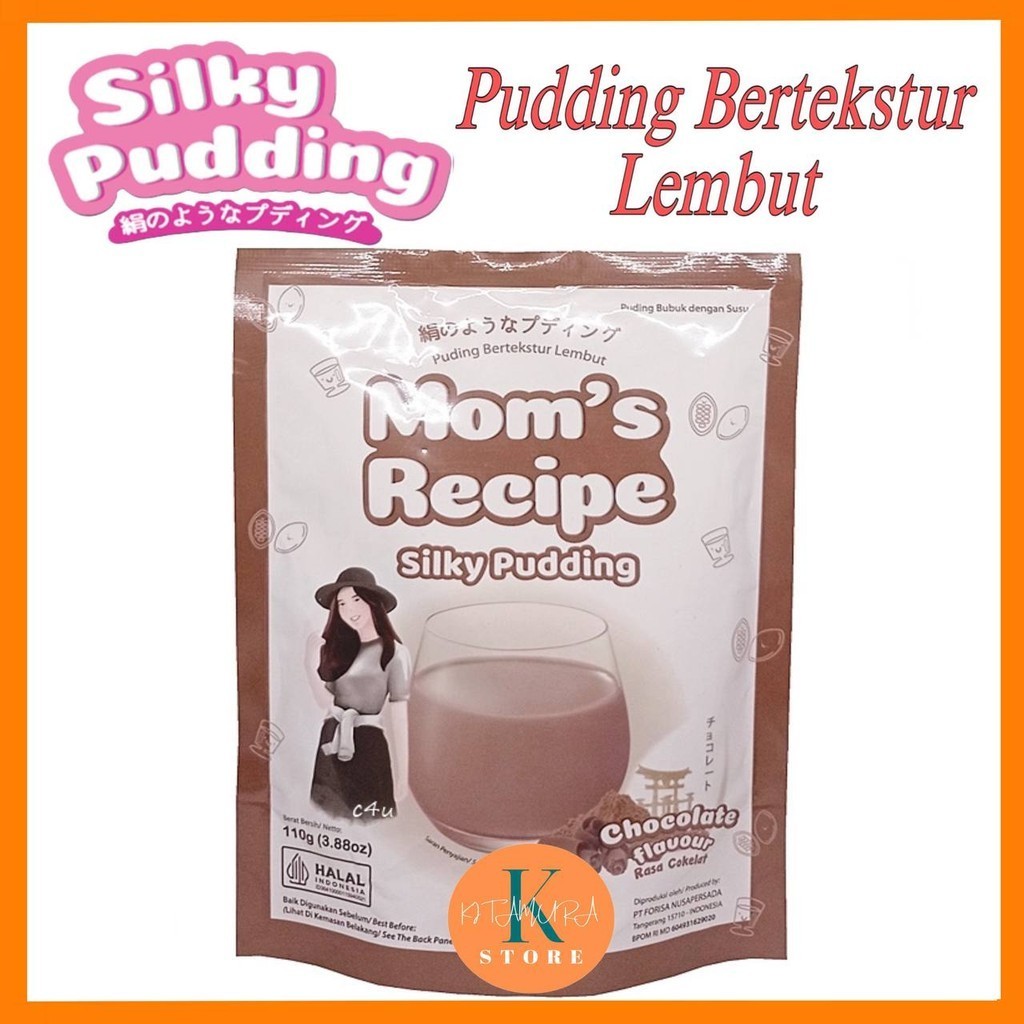 Jual Silky Pudding Pouch Chocolate Flavour 110gr Puding Rasa Cokelat ...