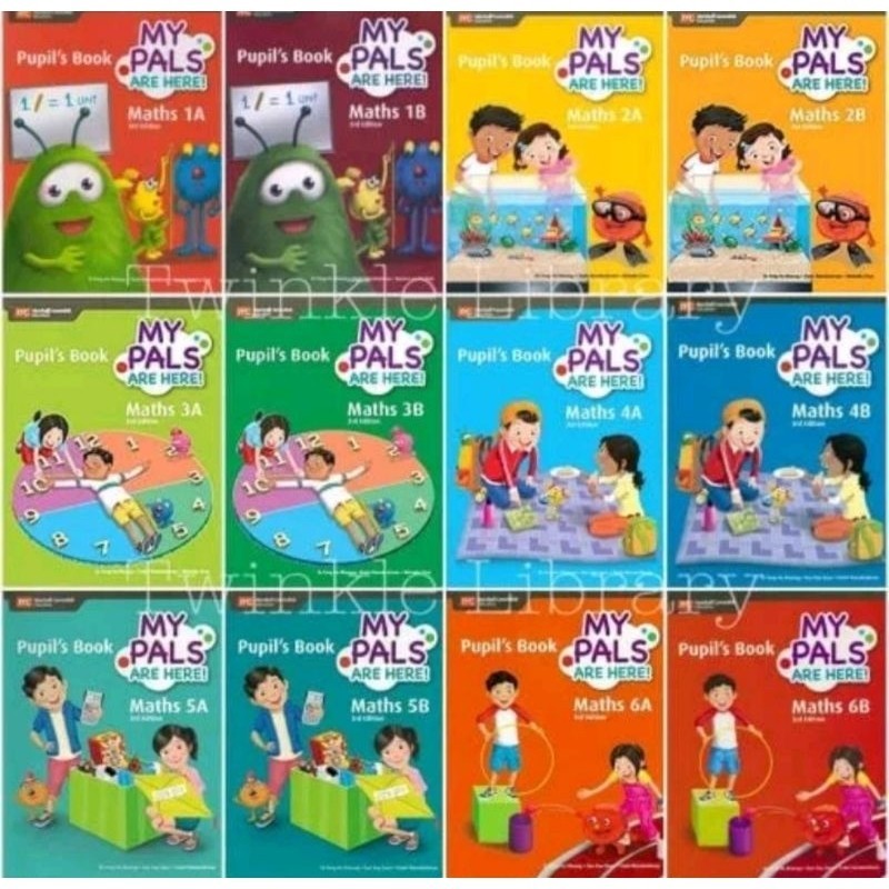 Jual Buku My Pals are Here Maths 1A 1B 2A 2B 3A 3B 4A 4B 5A 5B 6A 6B ...