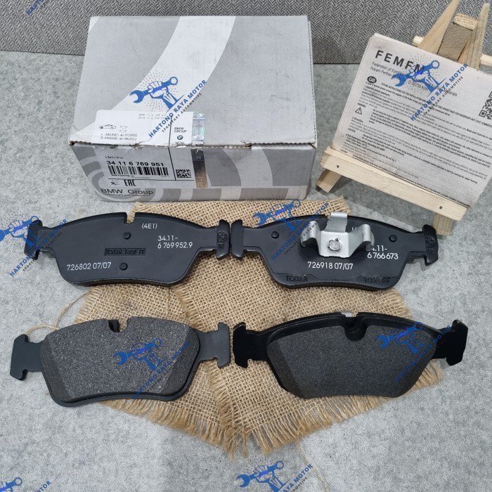 Jual Kampas Rem Brake Pad Depan BMW E90 E91 320i Original 34116769951 ...