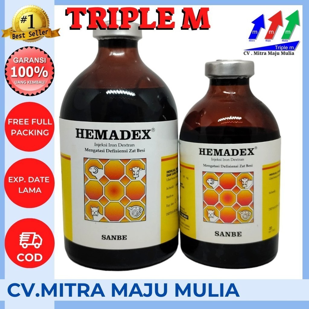 Jual HEMADEX 100 ml dan 50 ml - Hemadex Iron Destran Mengatasi Defiensi ...