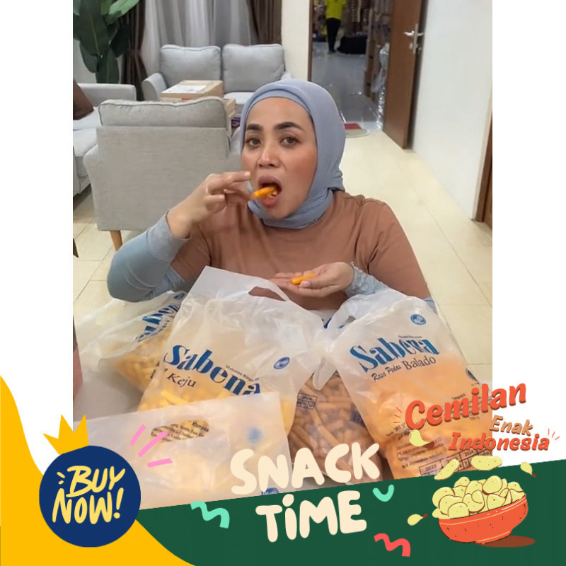 Jual PROMO SPESIAL 1 kardus sabena snack isi 5 kantong bisa MIX rasa ( COD ) | Shopee Indonesia