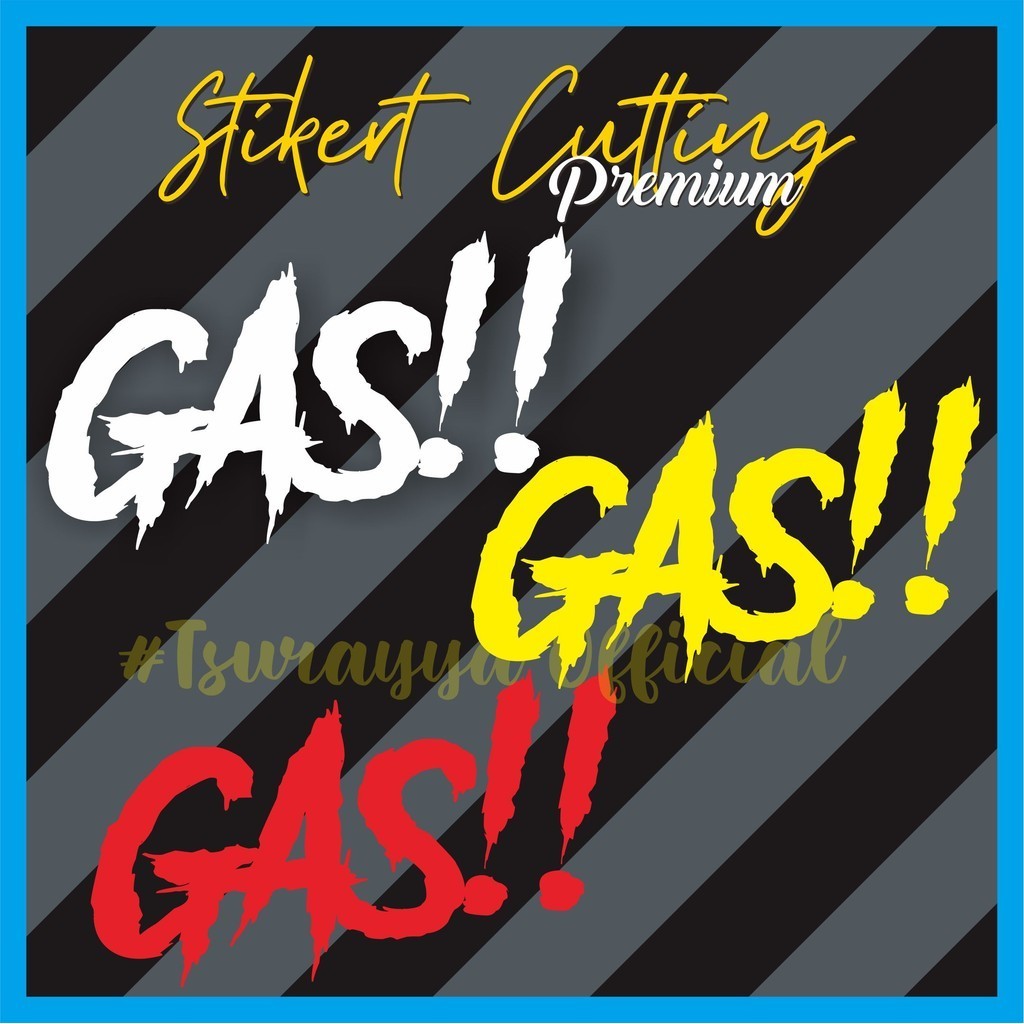 Jual Sticker Gas!! | Sticker Variasi Tangki Motor | Stiker Gas ...