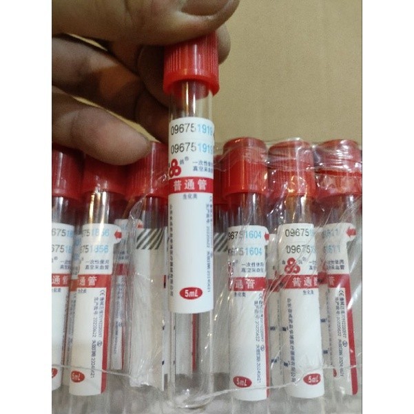 Jual PROMO! tabung kaca tabung prp tube botol kaca alat prp centrifuge ...