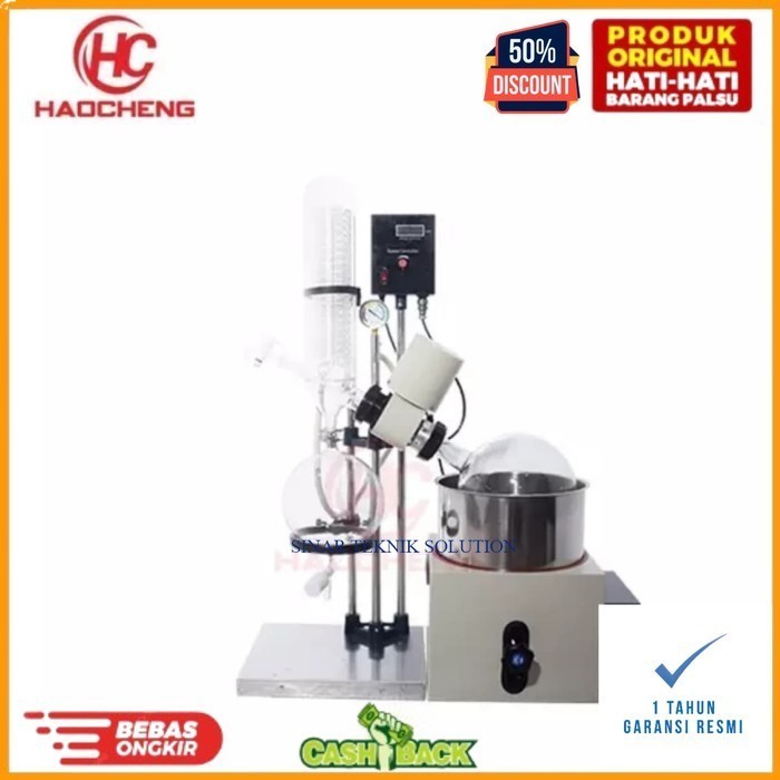 Jual Rotary evaporator manual lift vacuum rotovap 5L lab distilation equip | Shopee Indonesia