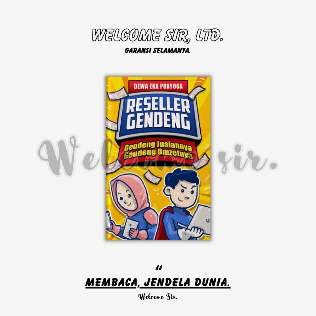 Jual RESELLER GENDENG : Gendeng Jualannya Gendeng Omzetnya (1596 ...