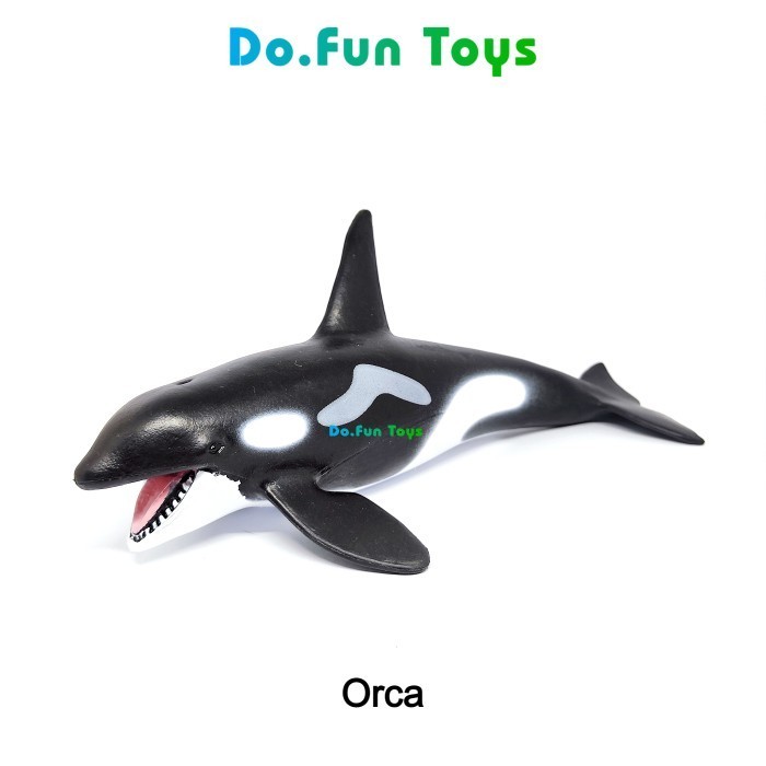 Jual Vincent ORCA Animal Figure / Mainan Miniatur Ikan Paus Pembunuh ...