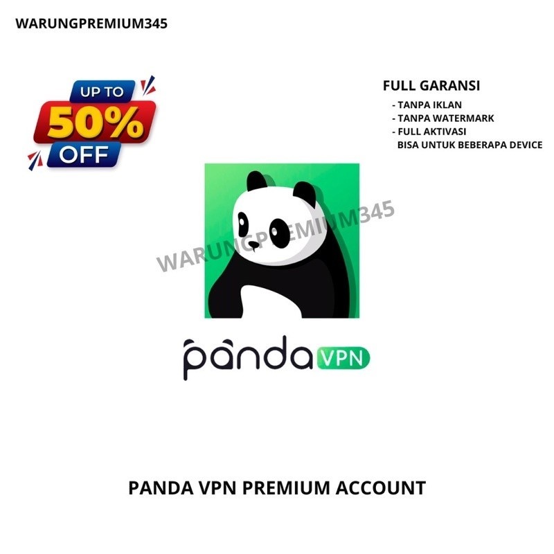 Jual PANDA VPN | VPN PANDA | PREMIUM ACCOUNT (FULL GARANSI PROSES CEPAT ...