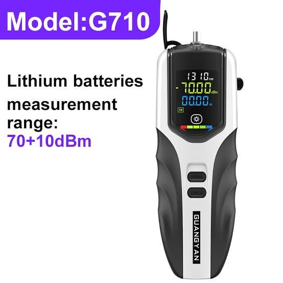 Jual Optical Power Meter OPM Guangyan G710 G7 Fiber Optik Color LCD ...