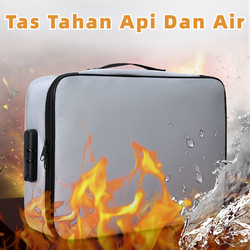 Jual Tas Penyimpan Dokumen Tahan Api Dan Air Tempat Berkas Map / Air ...