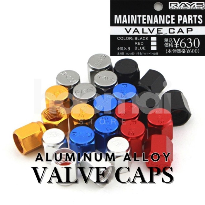 Jual Tutup Pentil Ban Rays Universal Mobil Motor Sepeda Alumunium Tire ...