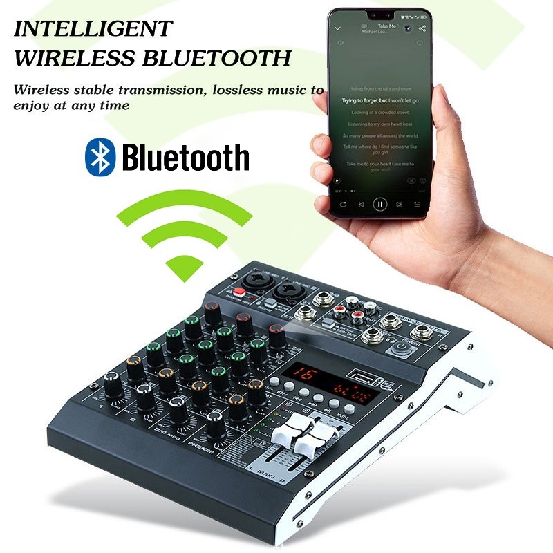 Jual MIXER ASHLEY KPOP 4 K POP 4 KPOP4 K POP4 4CH ORIGINAL Bluetooth-USB-Soundcard FIX 4-ALY ...