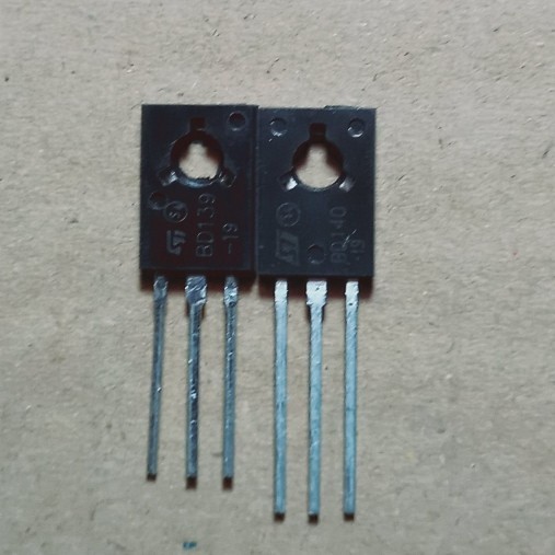 Jual 1set BD139 dan BD140 ST biasa BD 139 dan 140 1 set TR Transistor ...