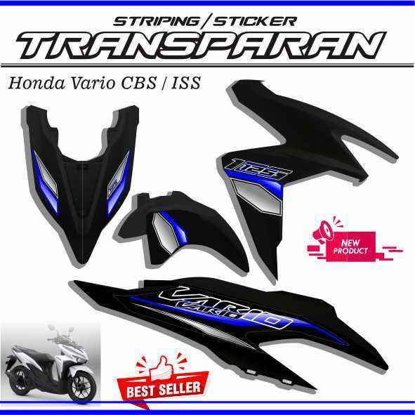 Jual STICKER STRIPING TRANSPARAN VARIO NEW 125 150 VARIO NEW 2018 2022 ...