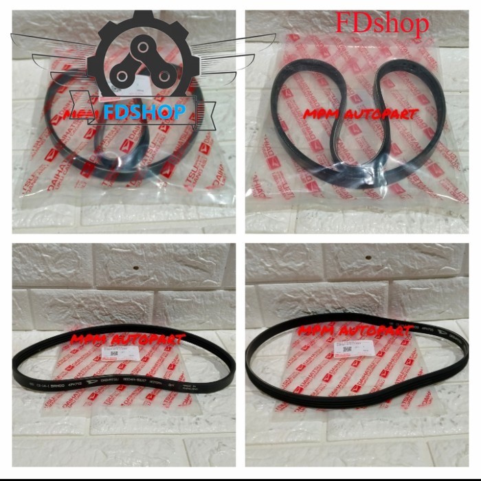 Jual tali kipas fan van belt xenia 1.0 1000 4pk 4 pk 715 impor 9004A-91017 | Shopee Indonesia