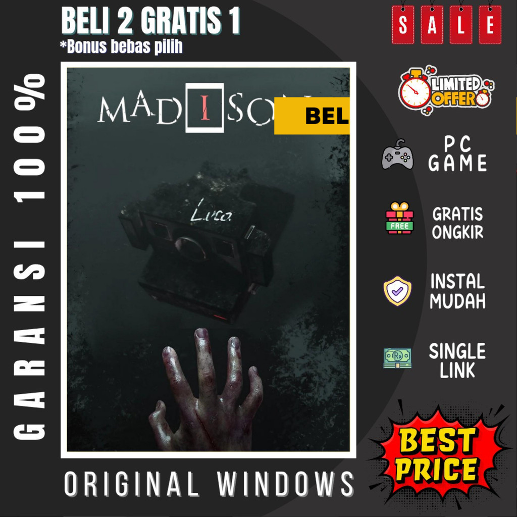 Jual MADISON - GAME PC - GAME LAPTOP - PC GAMES - BELI 2 GRATIS 1 ...