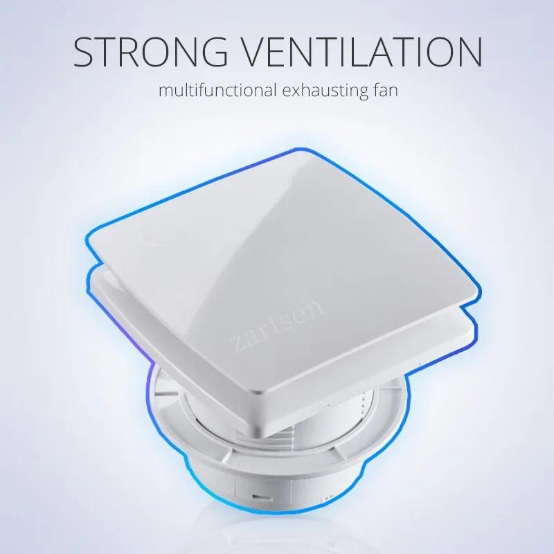 Jual 4 inch Extractor Exhaust Fan Air Ventilation Fans Ventilator Wall ...