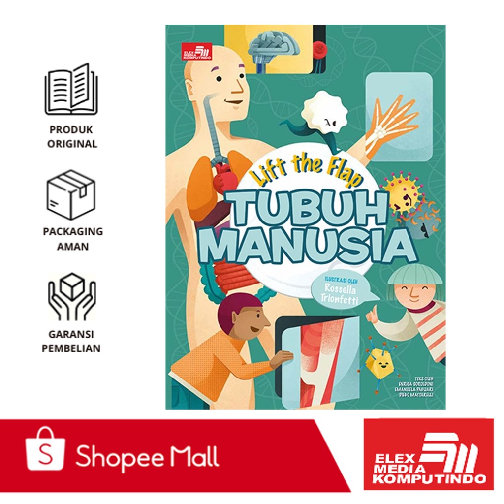 Jual Elex - Lift The Flap: Tubuh Manusia ( Rossella Trionfetti ...
