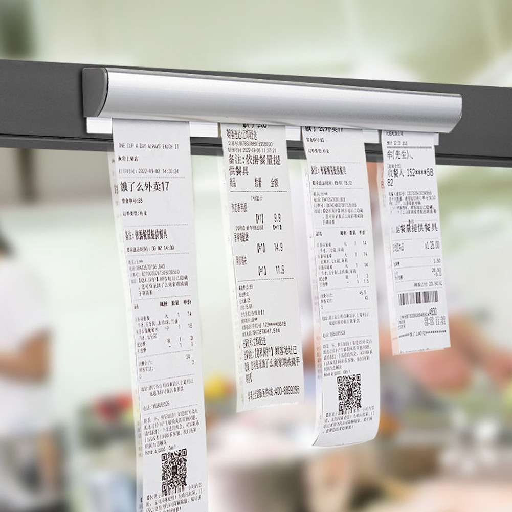 Jual Aluminum Kitchen Menu Clip Bill Holder/ Receipt Holder/ Capitan ...