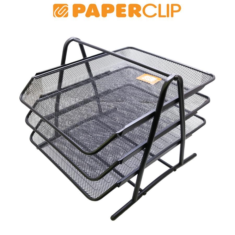 Jual LETTER TRAY JALA BESI PAPERCLIP WDN2001 3S BLACK | Shopee Indonesia