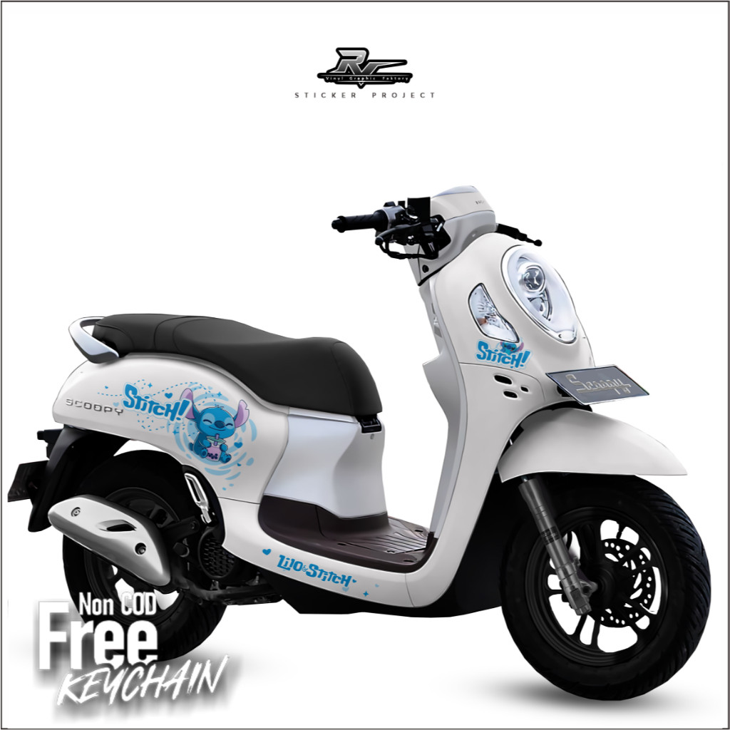Jual Decal Sticker Honda Scoopy FI Stiker Fullbody Scoopy Tahun 2013 ...