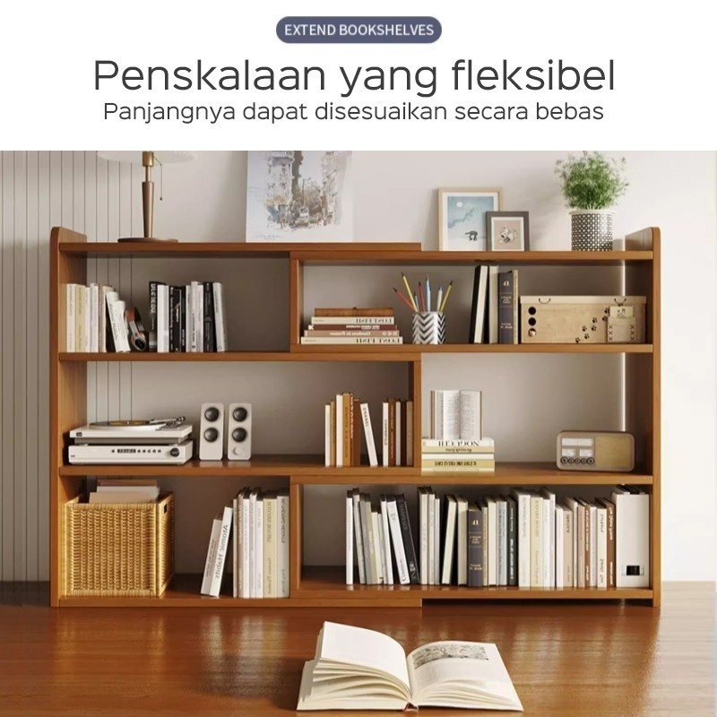 Jual Rak Buku Dapat diskalakan Rak Meja Stationery Desktop Sge Rak Buku ...