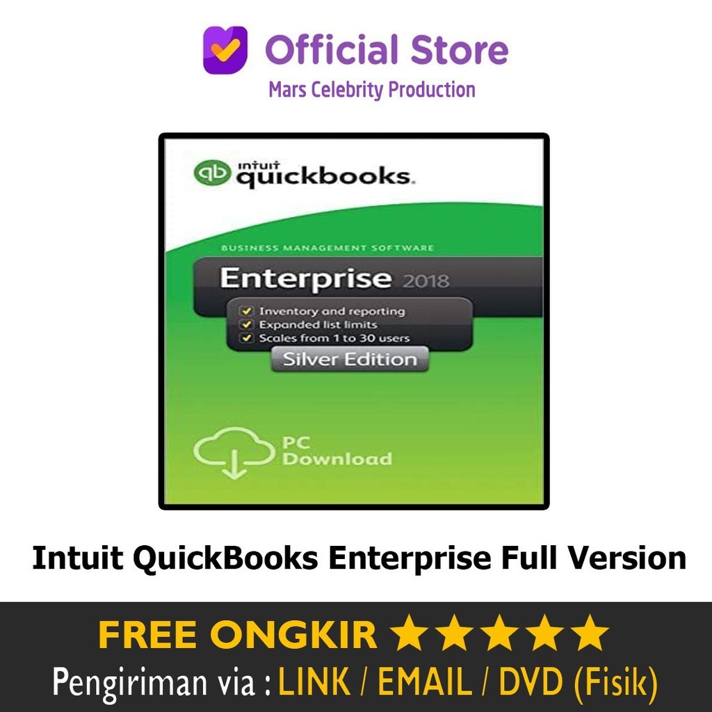 Jual Software Intuit QuickBooks Enterprise Accountant Desktop 18 R4 ...