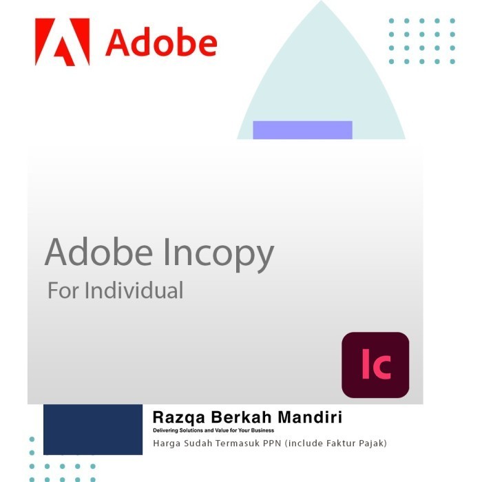 Jual Adobe Incopy 1 year individual | Shopee Indonesia