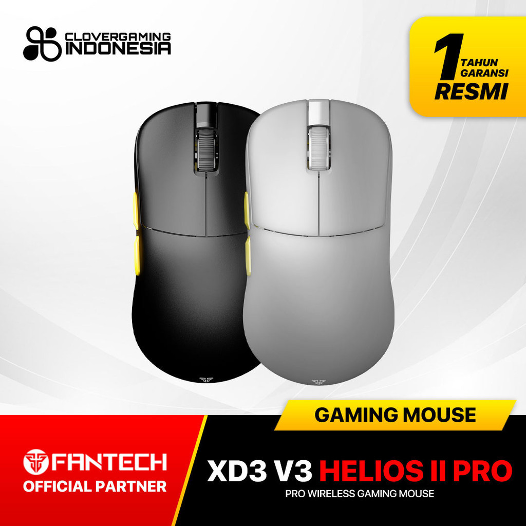 Jual Fantech XD3 V3 Helios II 1k 4k Wireless Gaming Mouse Tri Mode 3in1 ...