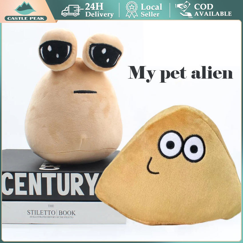 Jual Hot Game My Pet Alien Pou Plush Toy Furdiburb Emotion Alien ...