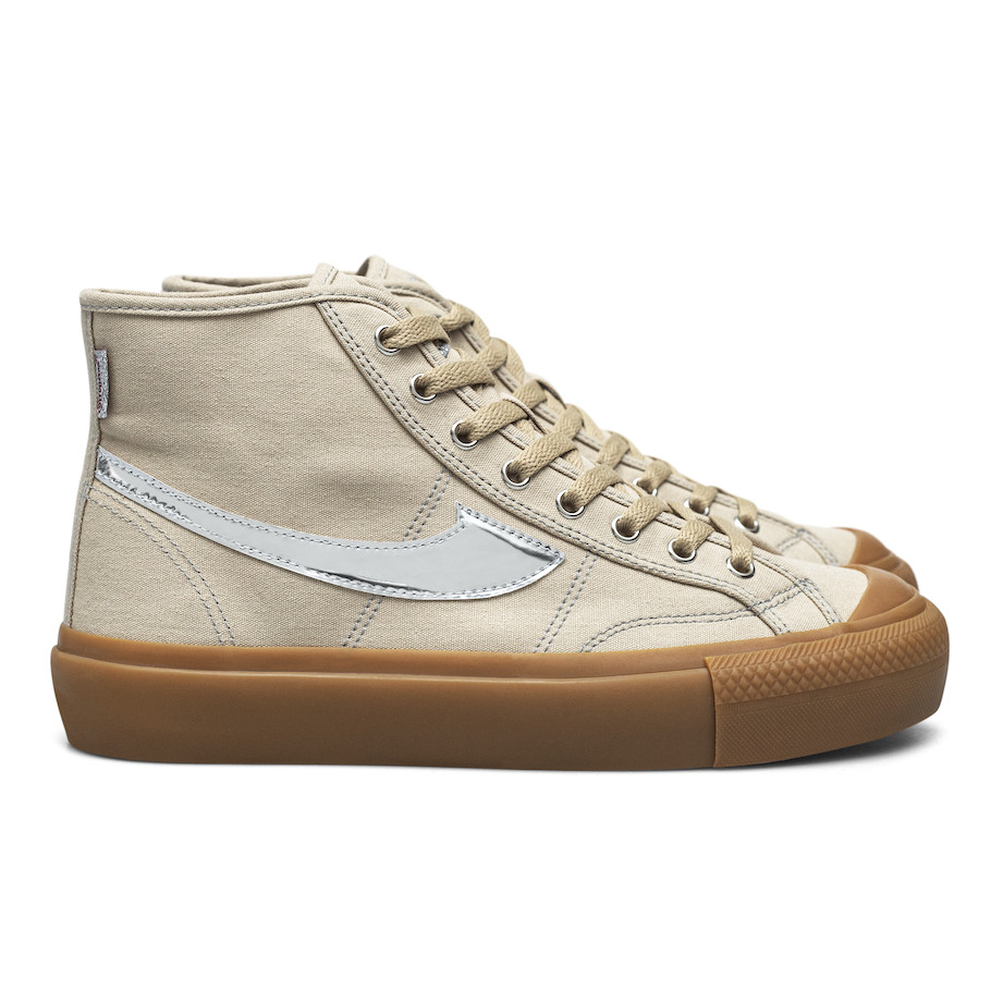 Jual Sepatu Compass Gazelle 25th Hi Cappucino Silver | Shopee Indonesia