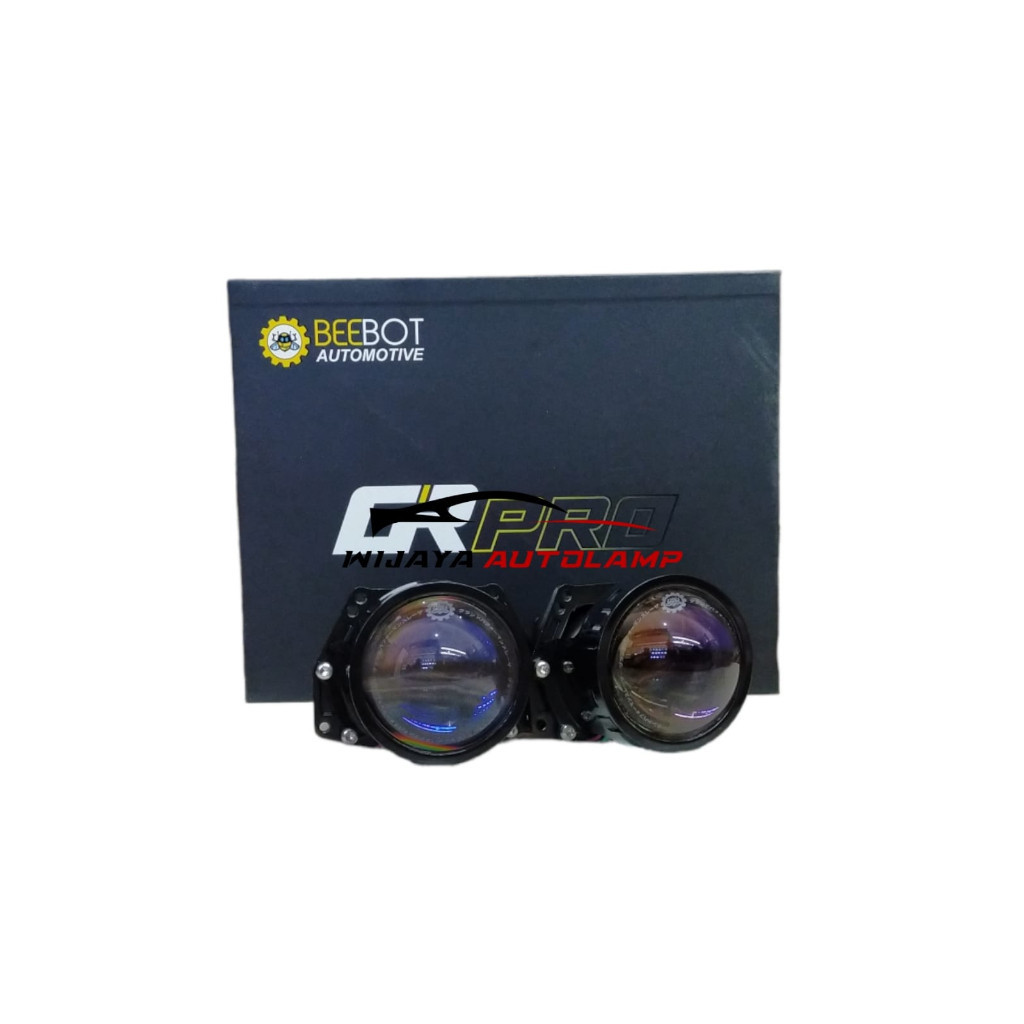 Jual PROJECTOR BI-LED GR PRO LENSA BLUE LENS 3 INCH BEEBOT PLUG AND ...