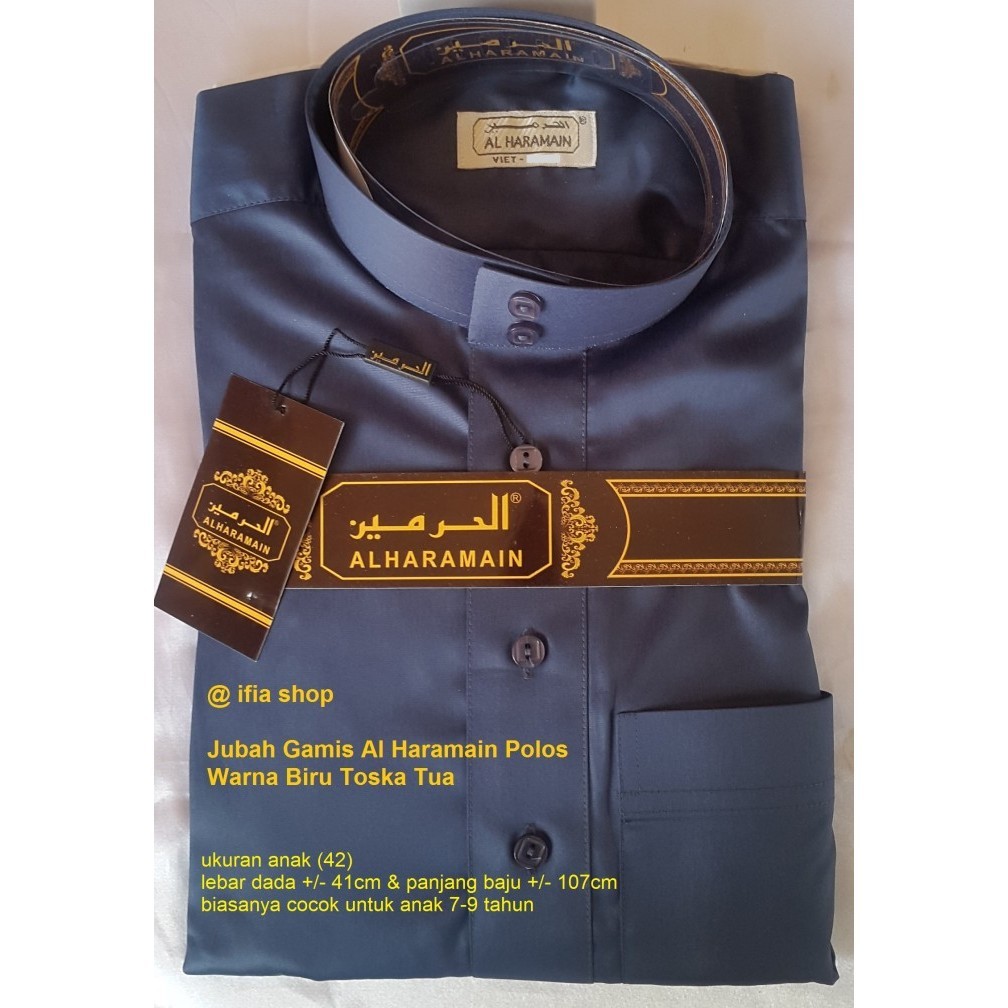 Jual JUBAH GAMIS ARAB IMPOR AL HARAMAIN UKURAN 42 ANAK-REMAJA - Abu ...