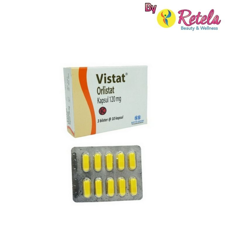 Jual Vistat 120Mg 1 Blister 10 Capsul | Shopee Indonesia