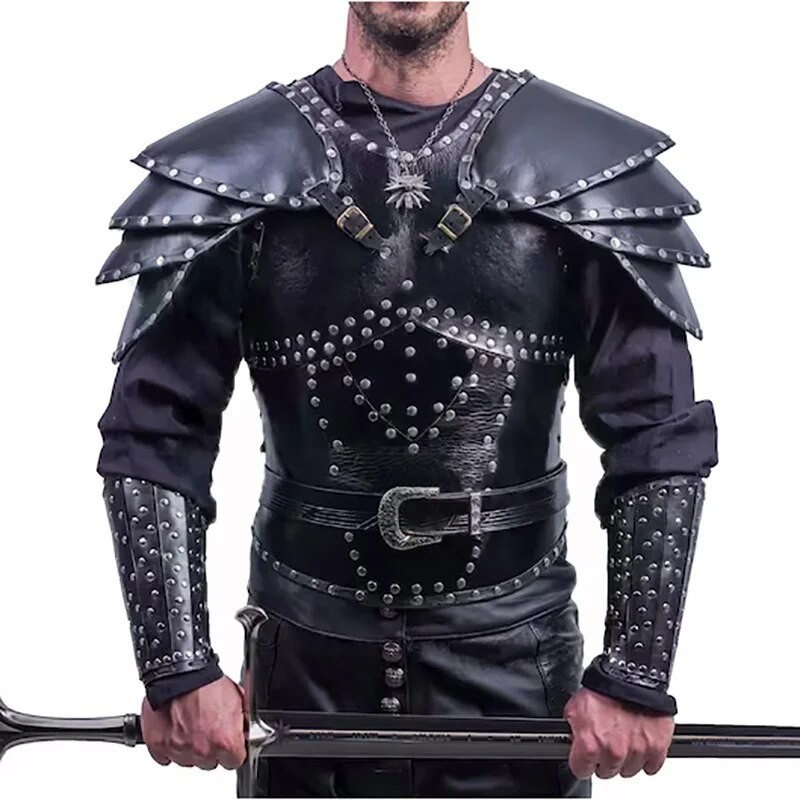 Jual Medieval Viking Knight Shoulder Chest Armor Set Steampunk ...