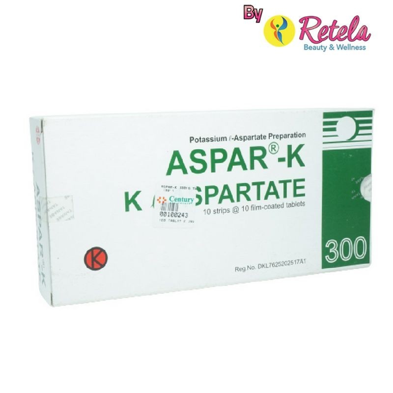 Jual ASPAR-K 300MG 1 STRIP 10 TABLET | Shopee Indonesia