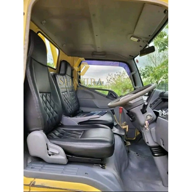 Jual Cover Jok Warna polos Truk Canter Ragasa elf Giga elf macan dutro ...