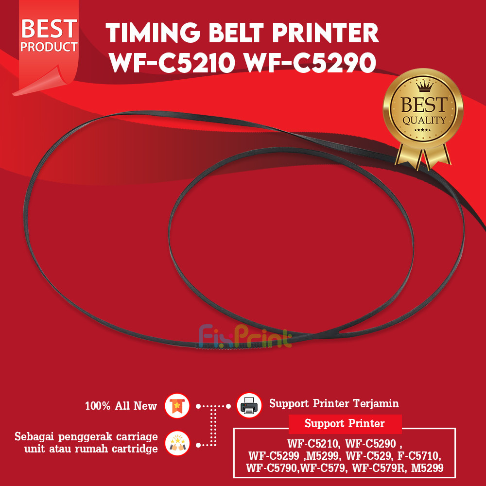 Jual Timing Belt Carriage WF-C5210 WF-C5290 WF-C5299 M5299 WF-C529 New, Belt Carriage Penggerak ...
