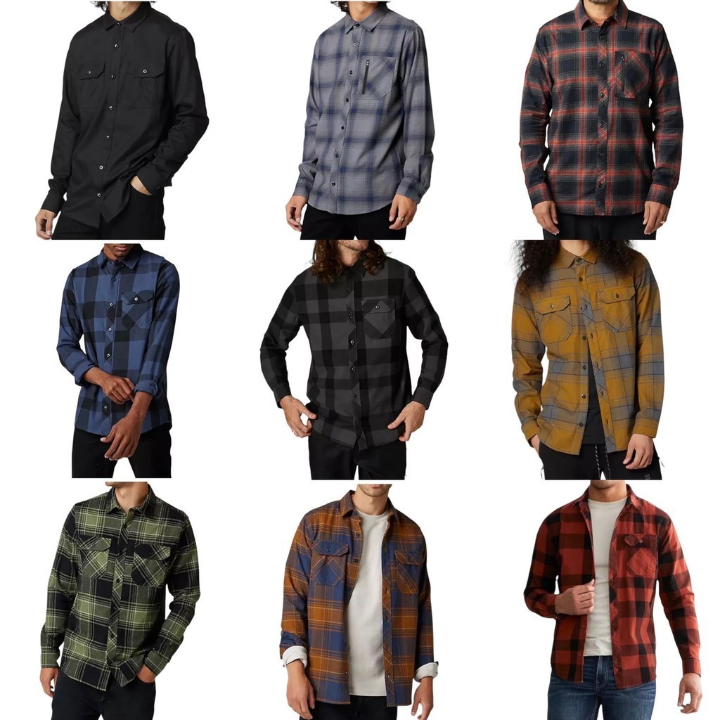 Jual SHIRT FLANNEL | KEMEJA FLANNEL F*X RACING | Shopee Indonesia